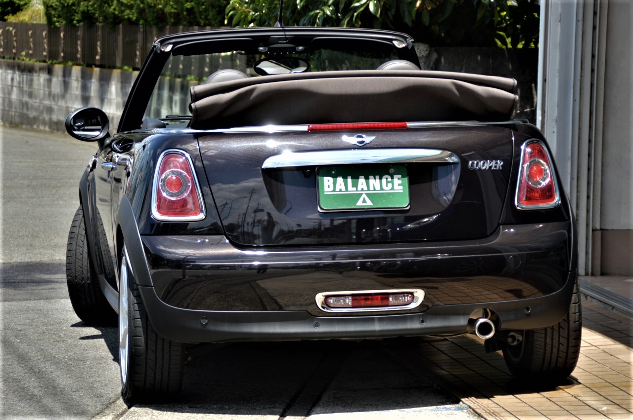 MINI COOPER コンバーチブル ハイゲート アイスド・チョコレート【オープンカー専門店BALANCE】30U14
