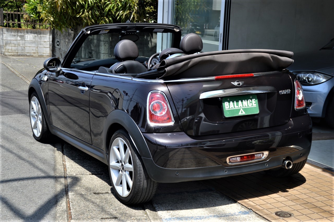 MINI COOPER コンバーチブル ハイゲート アイスド・チョコレート【オープンカー専門店BALANCE】30U4